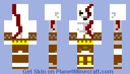 Kratos Minecraft Skin