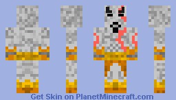 Kratos: The God of War Minecraft Skin