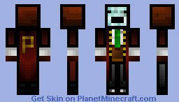 El Capitan Blockhead Minecraft Skin