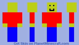 Lego Man Minecraft Skin