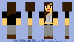 LIGHTS aka Valerie Anne Poxleitner Minecraft Skin