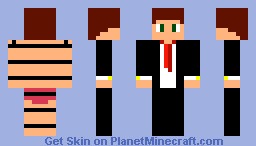 Business in the Front.....Party in the back! Minecraft Skin