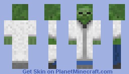 Laboratory Zombie Minecraft Skin