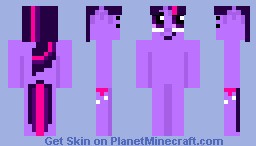 Twilight Sparkle Minecraft Skin