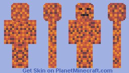 Lava Blob Monster Minecraft Skin