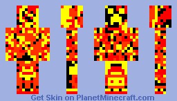 Lava Skin Minecraft Skin