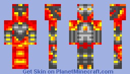 Lava Titan Minecraft Skin