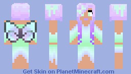 Mint Fairy Minecraft Skin