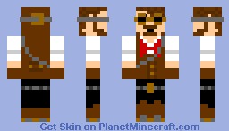 Lawrence the steampunk zombie killer (no jacket) Minecraft Skin