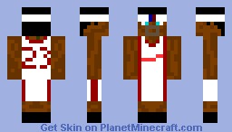 LeBron James Minecraft Skin