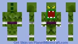 Leather Head TMNT Minecraft Skin