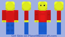 Lego Man 2 Minecraft Skin