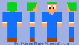 Lemming (Lemmings series) Minecraft Skin
