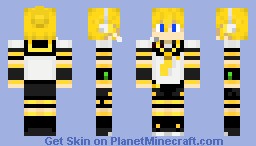 Len Kagamine (Vocaloid) Minecraft Skin