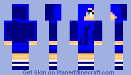 Beautifully Blue Minecraft Skin