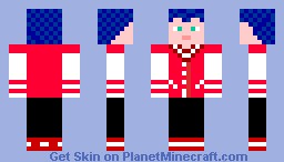 Letterman Jacket Minecraft Skin