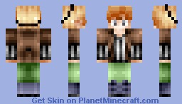 Lewis - main character #2 from the story I'm writing Minecraft Skin
