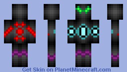 Jet bot 9000 Minecraft Skin