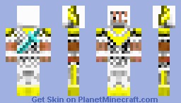 Light FIghter Minecraft Skin