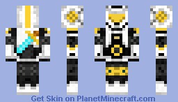 Warrior Of Light Minecraft Skin