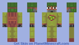 Lima Bean Man! Minecraft Skin