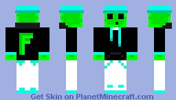 Lime F Slime Minecraft Skin