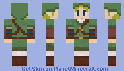 Loz Link 1 Minecraft Skin