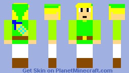 Link(wind waker) Minecraft Skin