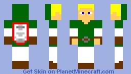 Link (Ocarina Of Time) Minecraft Skin