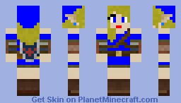 Female Link Minecraft Skin