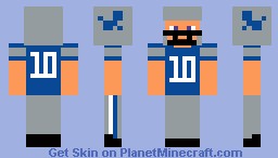 Detroit Lions Minecraft Skin