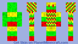 Lithuanian Flag Skin Minecraft Skin
