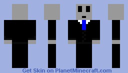 Little Grey Man Minecraft Skin