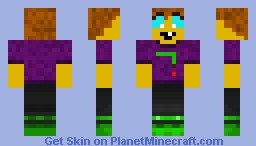 Little Boy (with snake shirt) Minecraft Skin