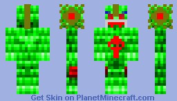Lizard Man Minecraft Skin