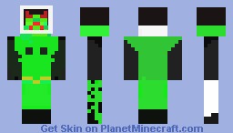 Lizard man Minecraft Skin