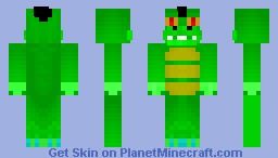 CubeWorld Lizardman! Minecraft Skin