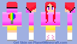 Lollipop Girl Minecraft Skin