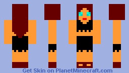 Lost lady with ripped clothes Minecraft Skin