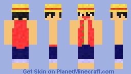 Luffy Minecraft Skin