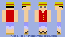 Luffy Minecraft Skin