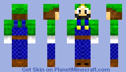 Luigi Minecraft Skin