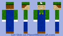 Luigi Minecraft Skin