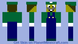 Luigi Minecraft Skin