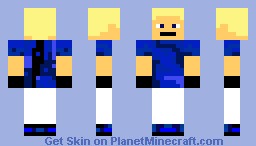 Luke (Blue Soldier) Minecraft Skin