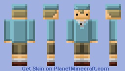 Luke (Professor Layton) Minecraft Skin