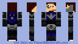 Deep One Space Marine Commander Minecraft Skin