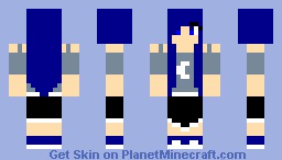 Princess Luna Girl Minecraft Skin