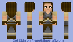 Lydia Skyrim Minecraft Skin