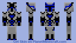 MC ARMY - LAPIS LIEUTENANT Minecraft Skin